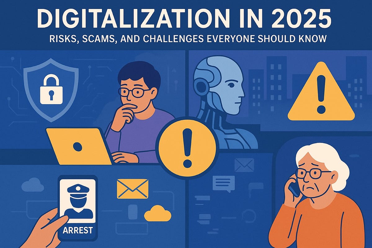 Digitalization in 2025: Risks, Scams, and Challenges Everyone Should ...