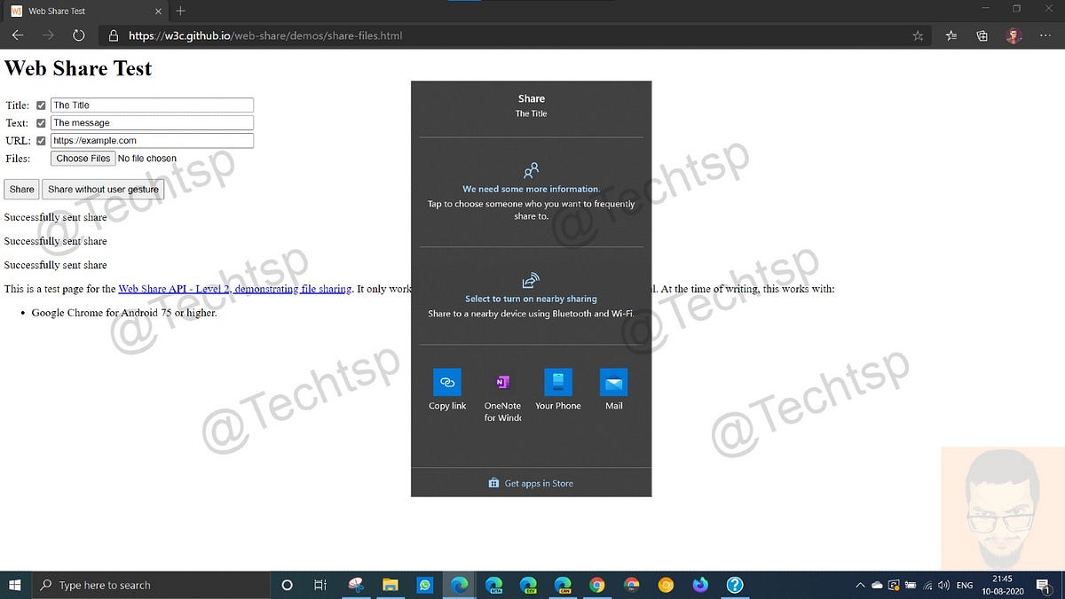 Google Chrome set to bring native web sharing capabilities to Windows ...