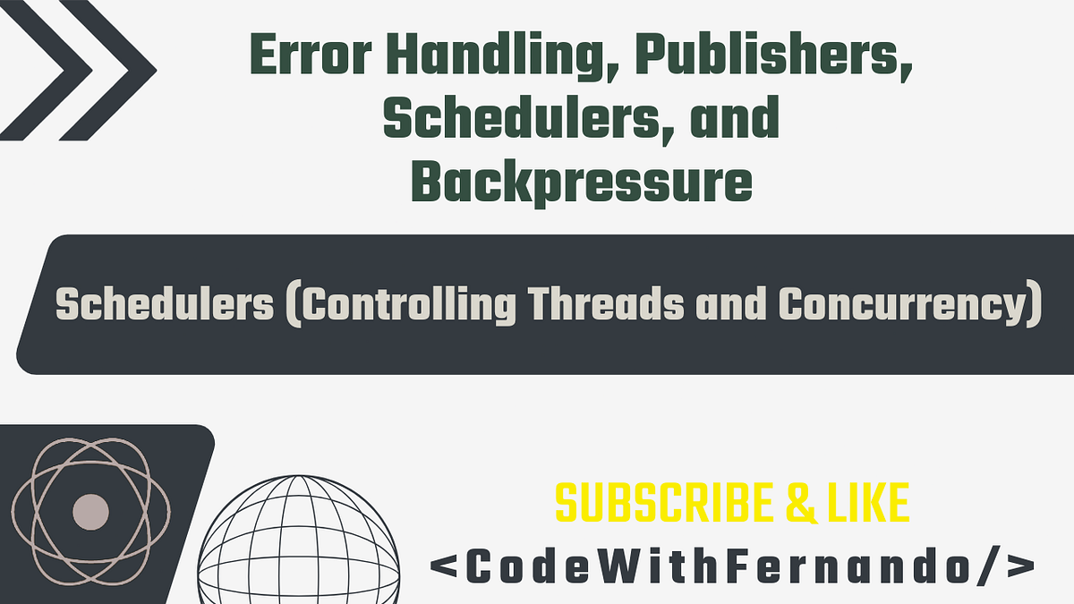 Error Handling, Publishers, Schedulers, and Backpressure — Phase 3, Module 3: Schedulers ...