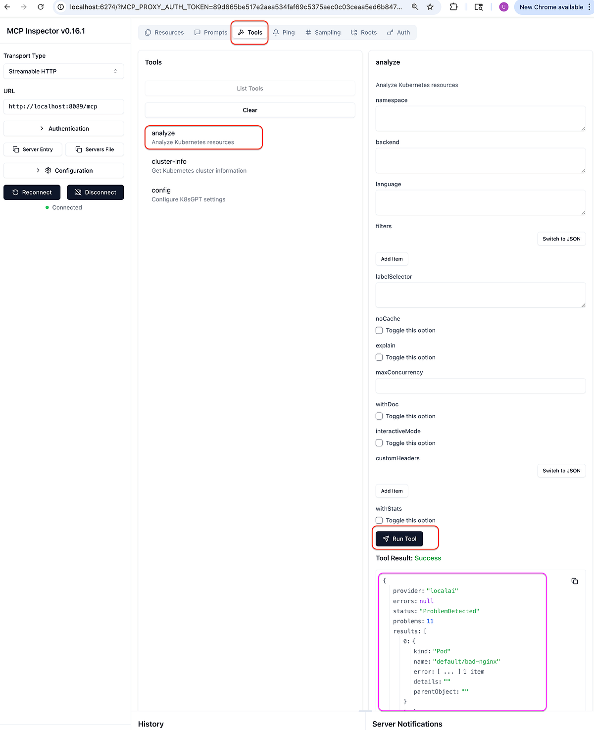 🌐Introducing HTTP Support for K8sGPT MCP Server— with curl walk-through ...