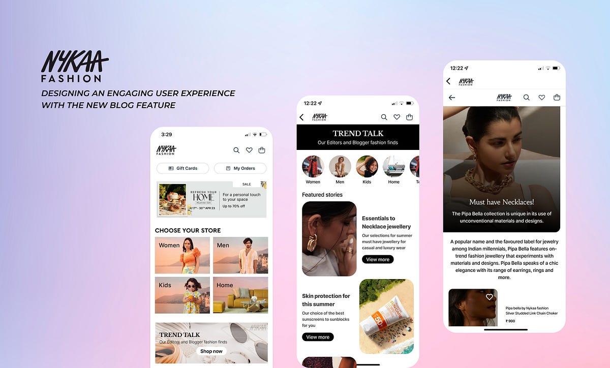 An attempt to drive User Engagement and Retention with the new Blog ...