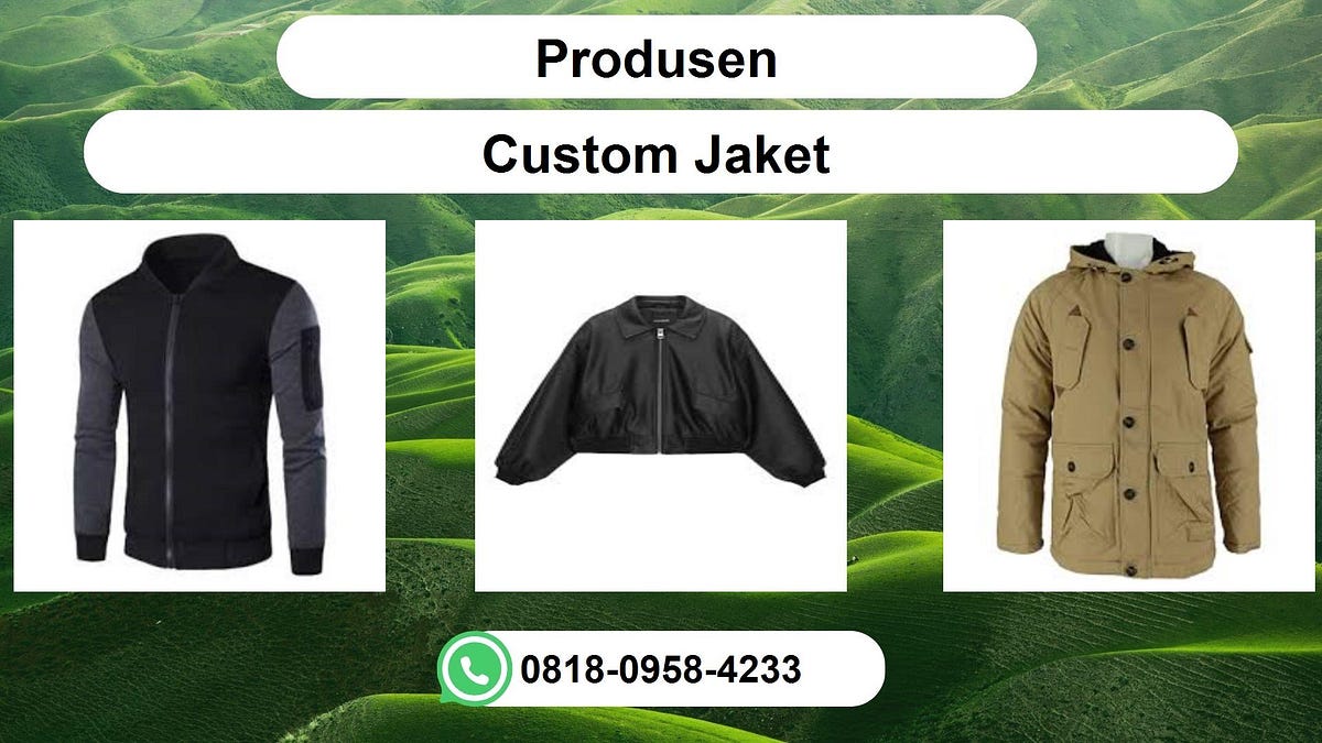 Produsen, 0818–0958–4233 Custom Jaket Anak Laki Laki - Yuhaniazifana - Medium