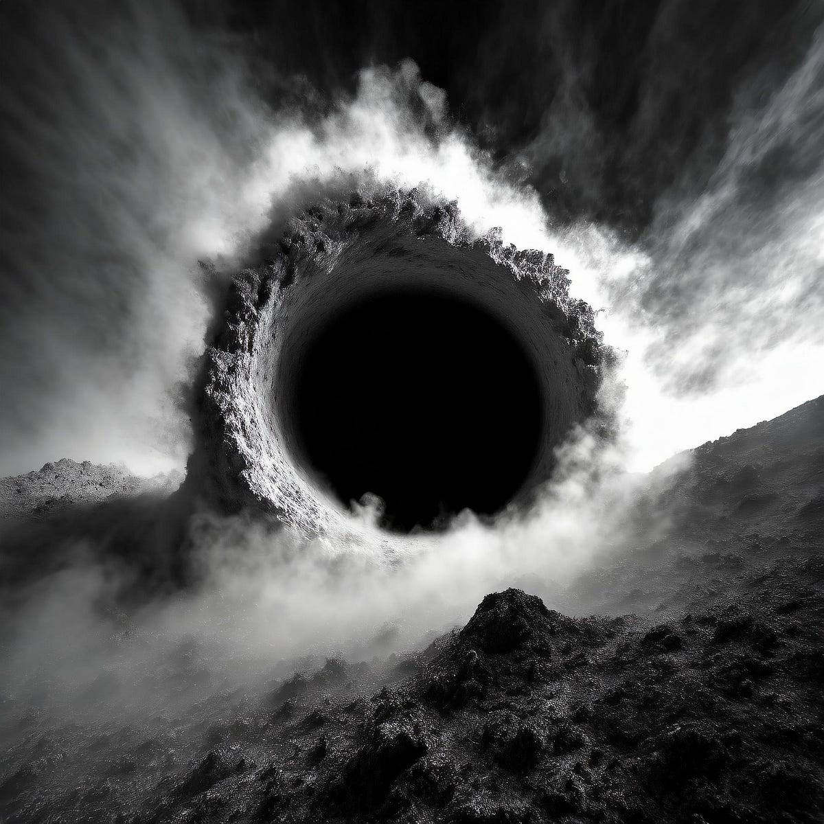 The Void Within. A shadow self, adrift in darkness deep… | by ...
