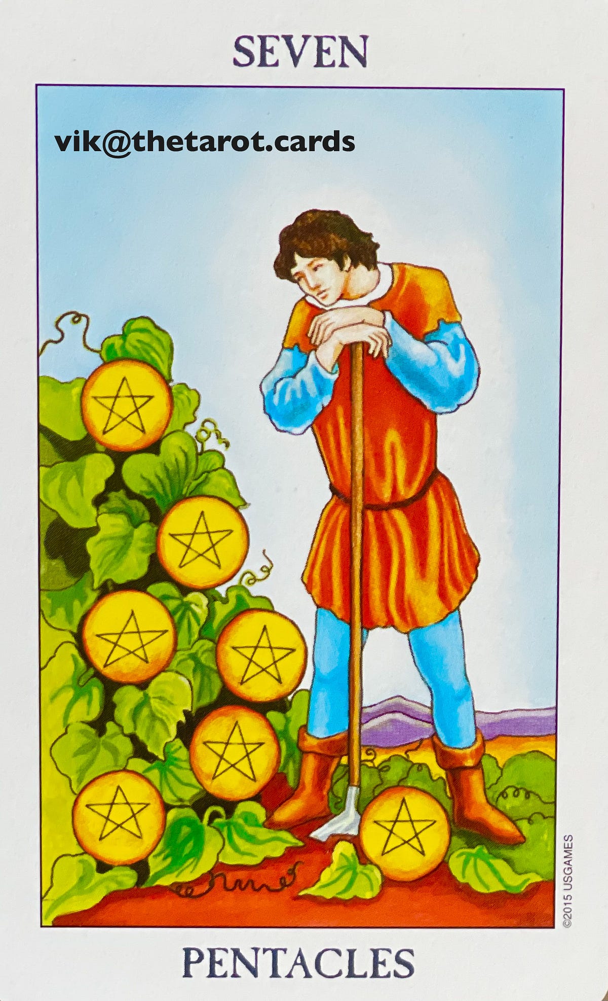 The Card of the Day: Seven of Pentacles | by Vik Kumar | The Tarot ...