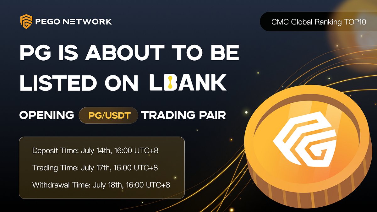 📢 Announcement Regarding the Upcoming Official Listing of PG (PEGO ...