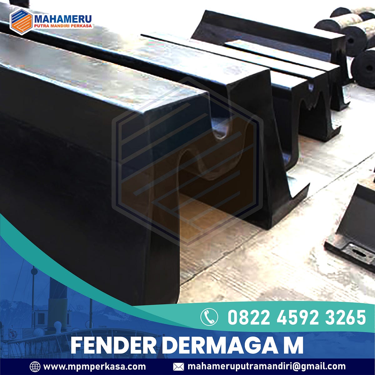 Rubber Fender M — Karet Fender Dermaga Tipe M | by Mahameru Putra ...