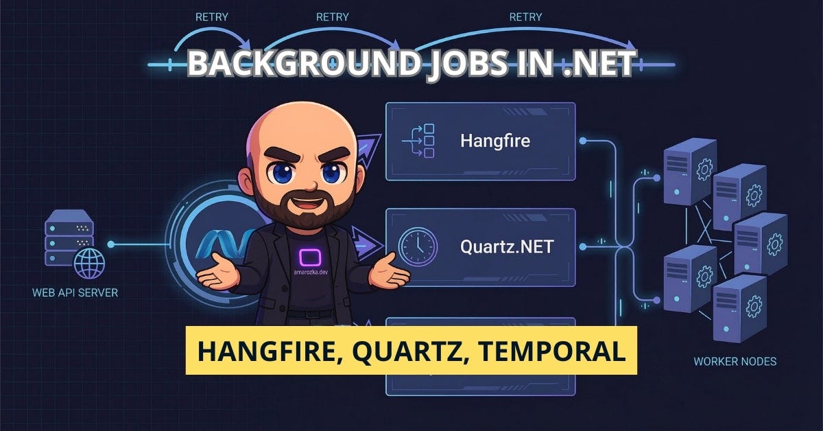 Background Jobs in .NET: Hangfire, Quartz, Temporal in 2026 | .Net Code ...