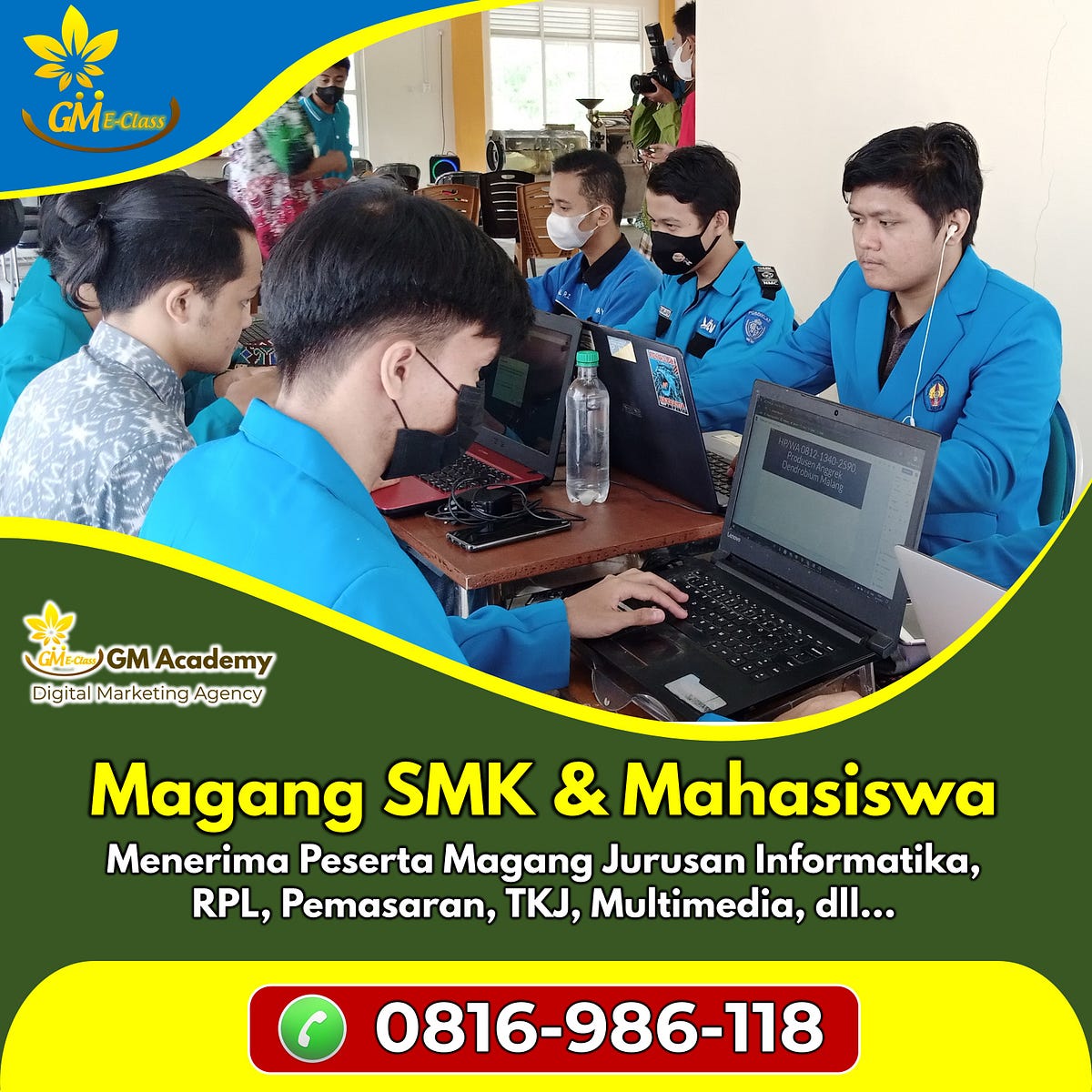 Pusat Magang SMK Jurusan Teknik Komputer di Malang, Call 0816–986–118 ...