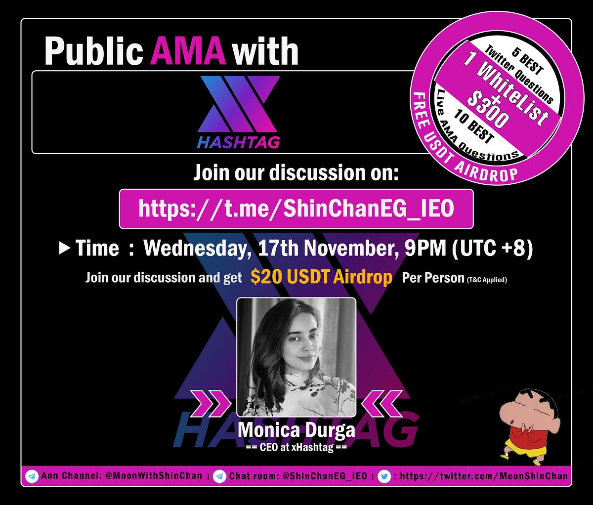 xHashtag AMA Summary Recap with Shin Chan Community | by ...