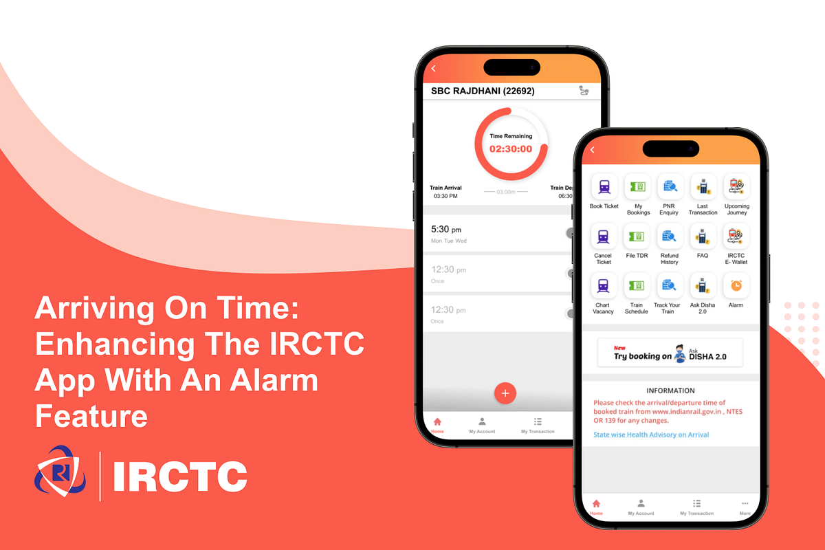 “Arriving on Time: Enhancing the IRCTC App with an Alarm Feature” | by ...