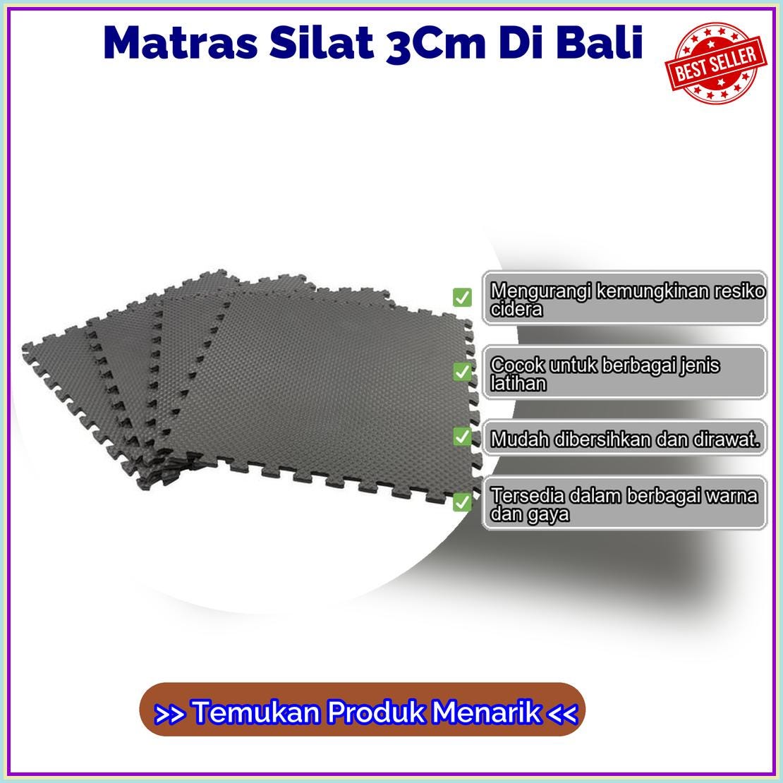 Matras Silat 3Cm Di Bali - Matras Gulat - Medium