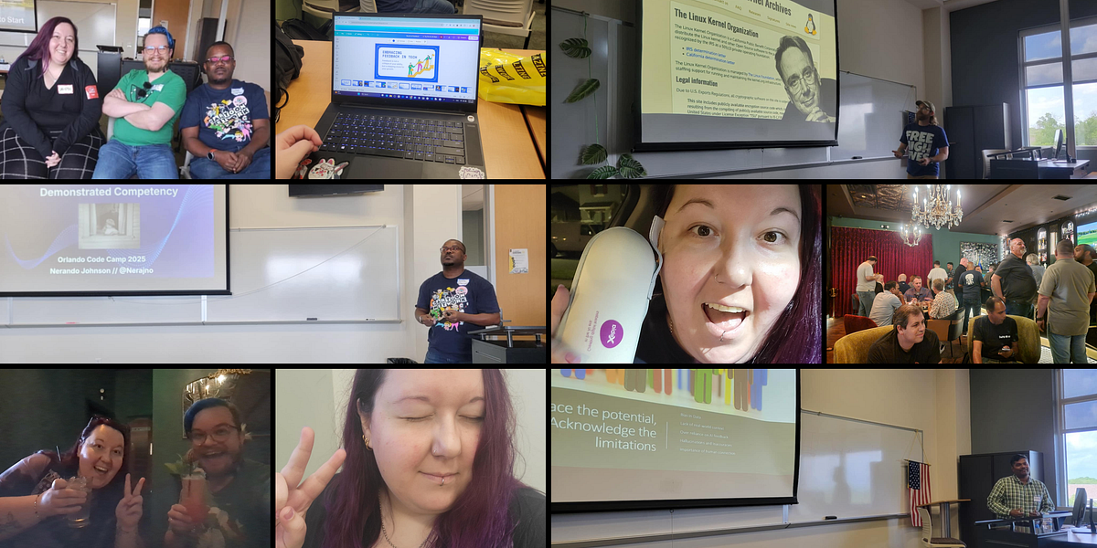 My First Time Speaking at a Tech Conference: Orlando Code Camp Recap | by Calypso_Coding | Apr ...