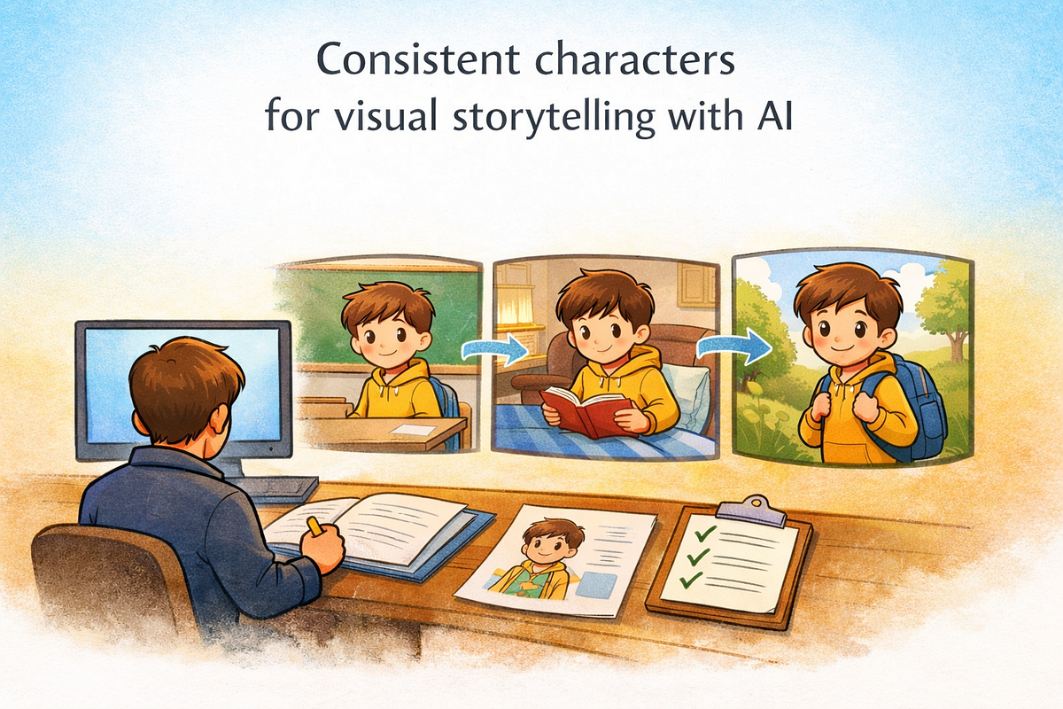 How Authors Can Create the Same Character Across 10 Scenes | by ...