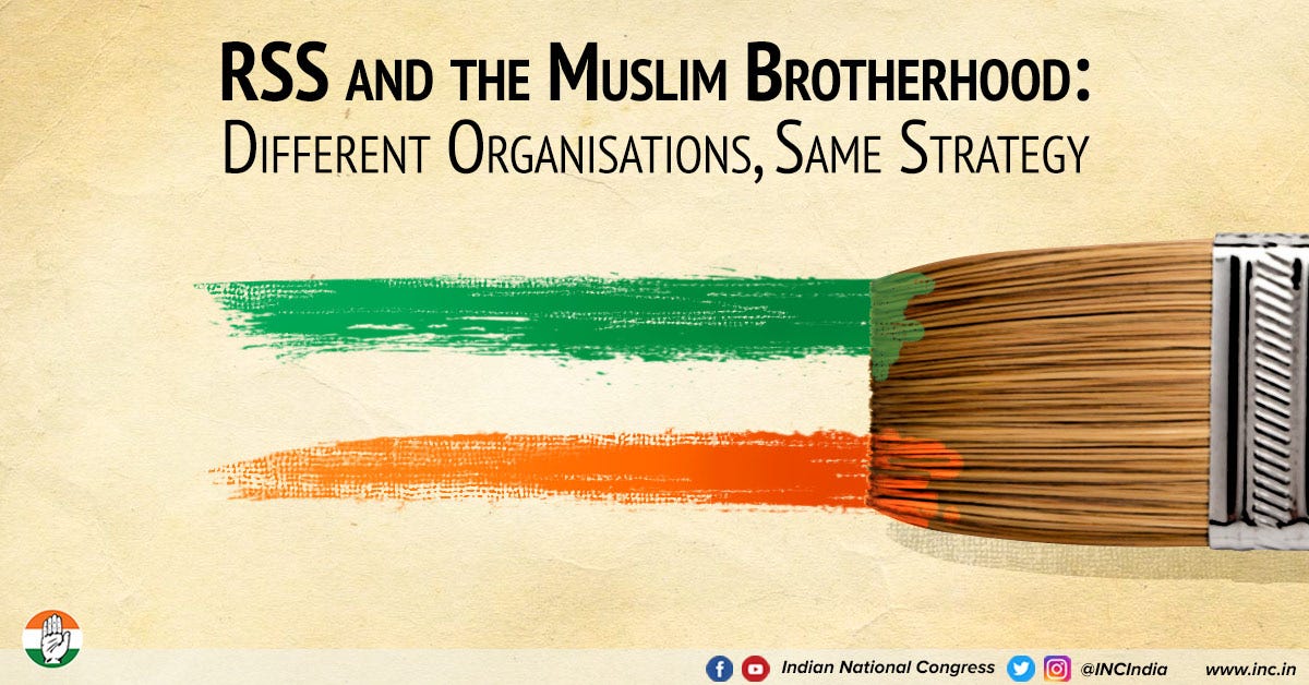 RSS and the Muslim Brotherhood: Different organisations, same strategy ...