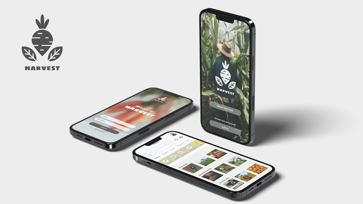 Design Thinking Case Study: Harvest App “From the farm to the table ...