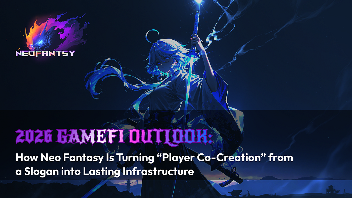 2026 GameFi Outlook: How Neo Fantasy Is Turning “Player Co-Creation ...