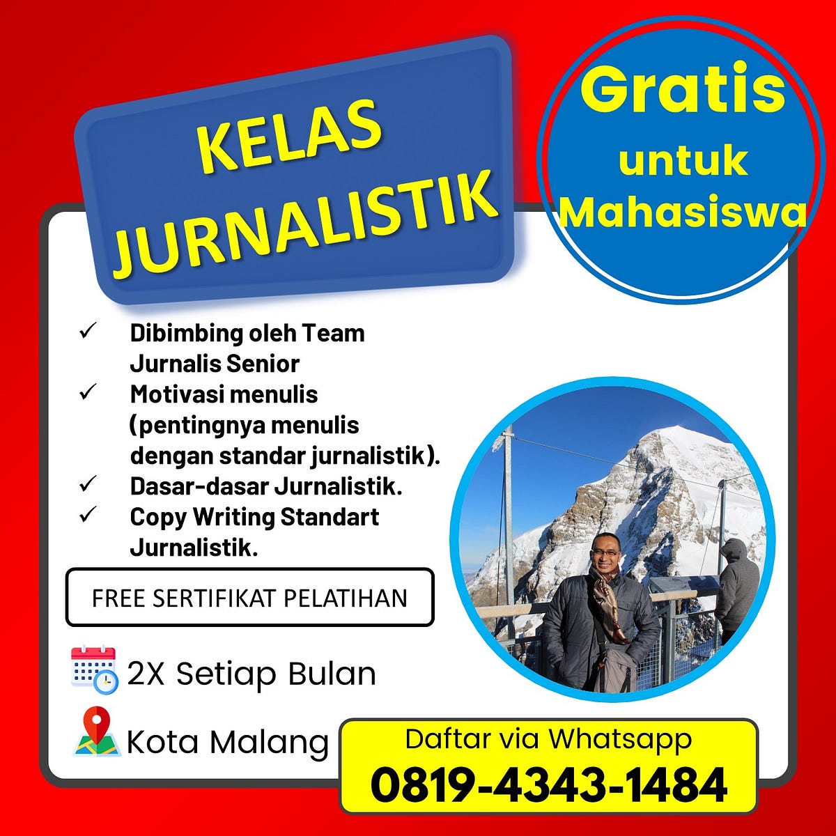 Workshop Menulis untuk Pelajar Malang Hub:0819–4343–1484 | by Mario ...