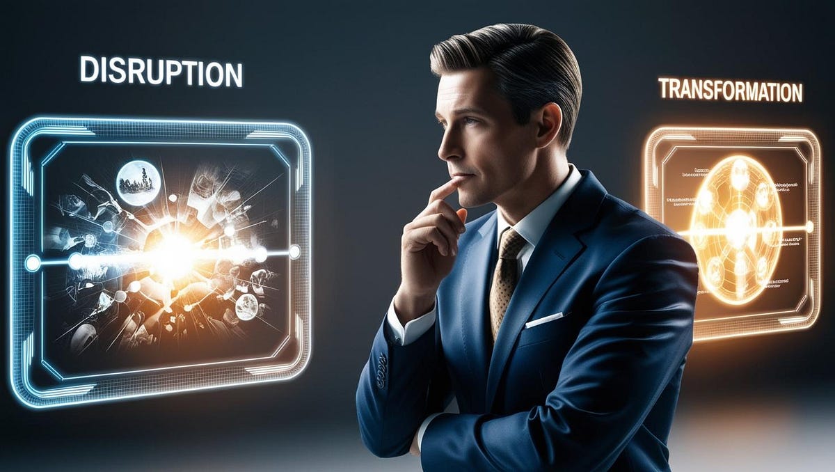 Transformation vs Disruption: ต่างกันอย่างไรในโลกธุรกิจ - Barterverse ...