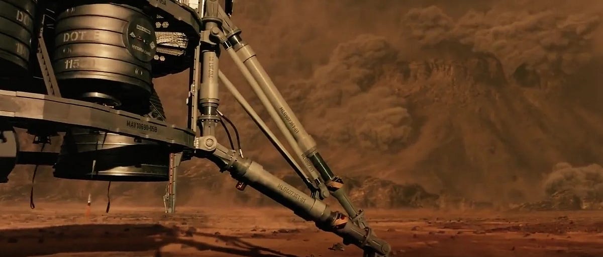 Do storms like the one in The Martian happen on Mars? | by Space | Medium