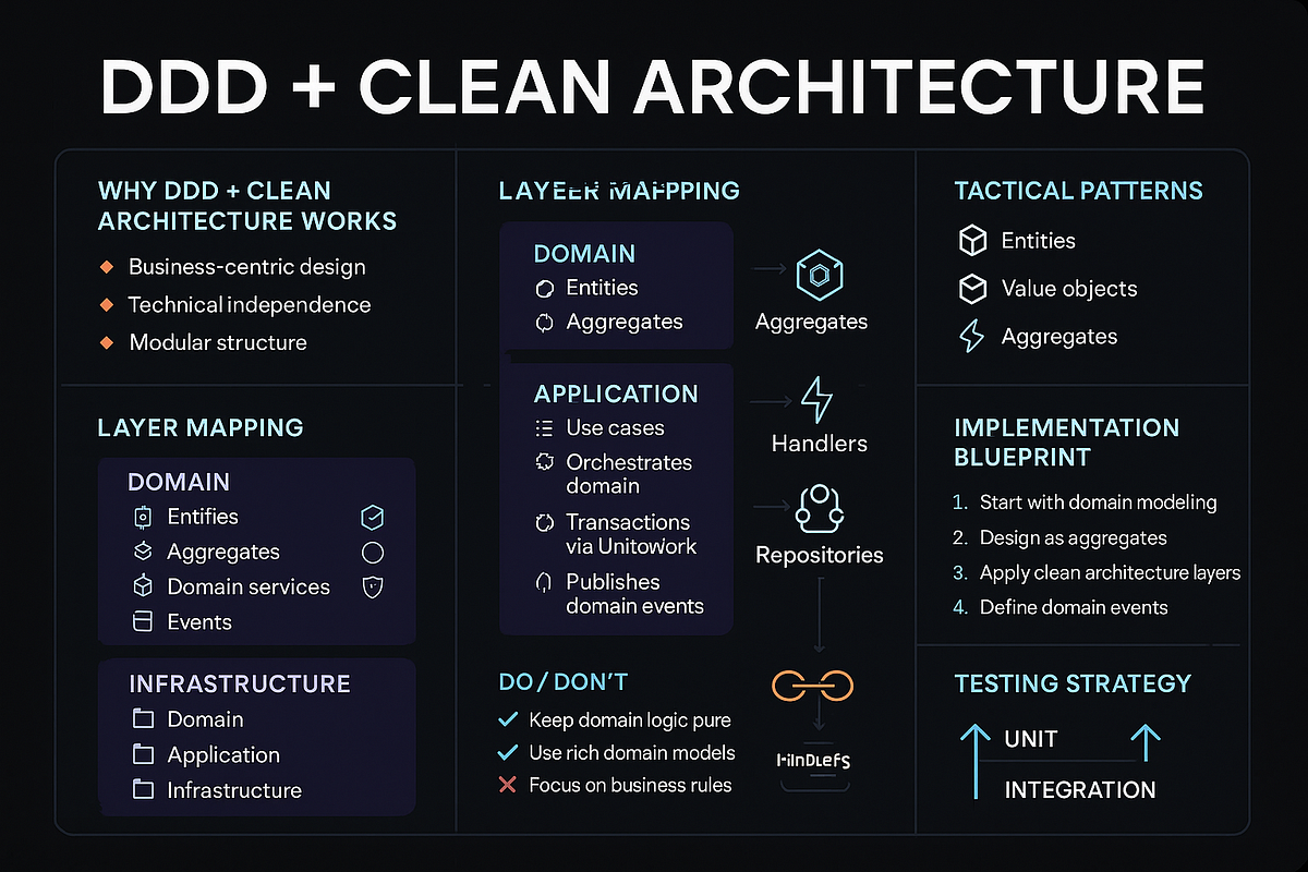 How To Use Domain-Driven Design In Clean Architecture | by Michael ...