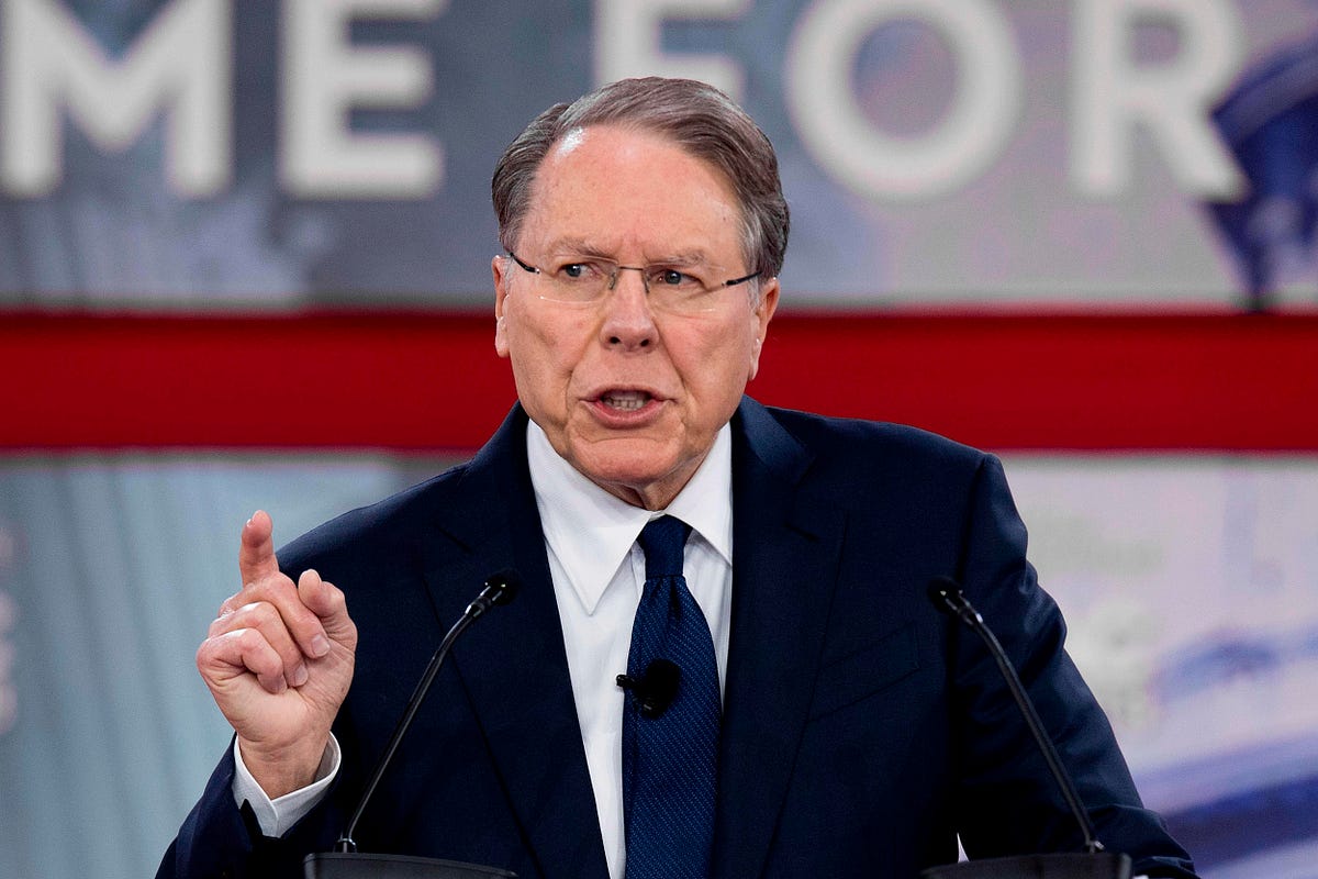 The Andrew Johnson Telegraph, Issue #14: LaPierre Raging | by Andrew ...
