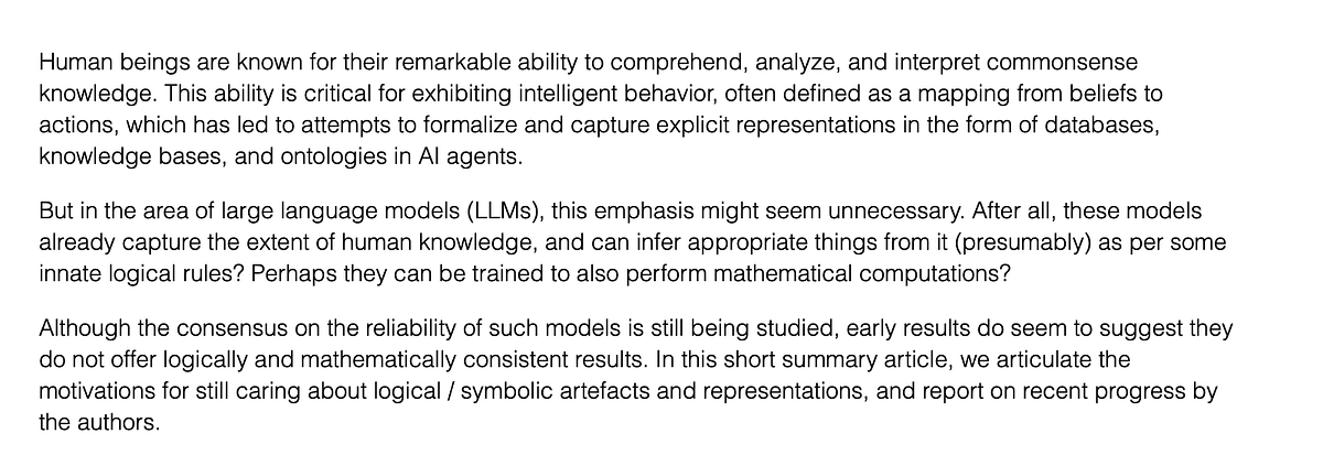 News Position Paper On The Need For Explicit Symbolic Learning In The Era Of Large Language
