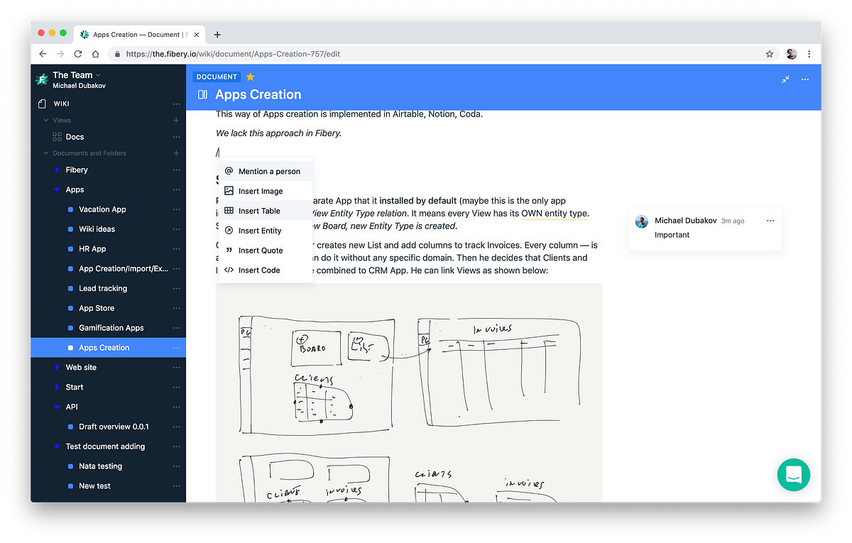 Fibery.io User Guide for Creators | by Michael Dubakov | Fibery | Medium