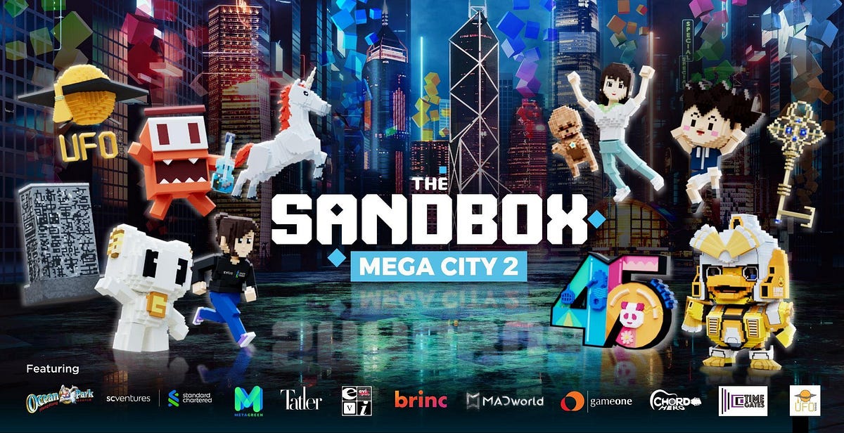 The Sandbox Metaverse Mega City II - New Layer - Medium
