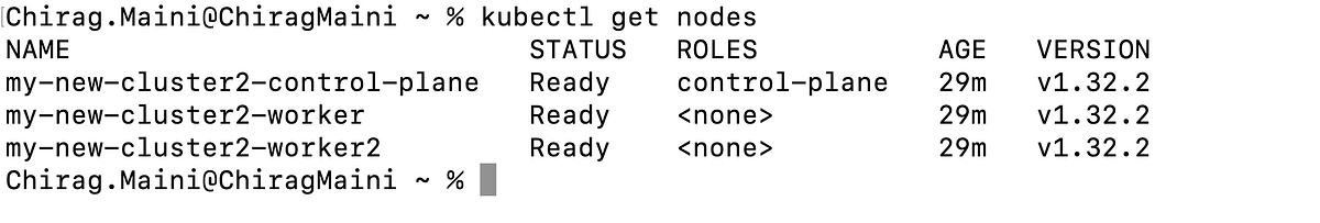Kubernetes multi node cluster. KIND | by ChiragMaini | Mar, 2025 | Medium