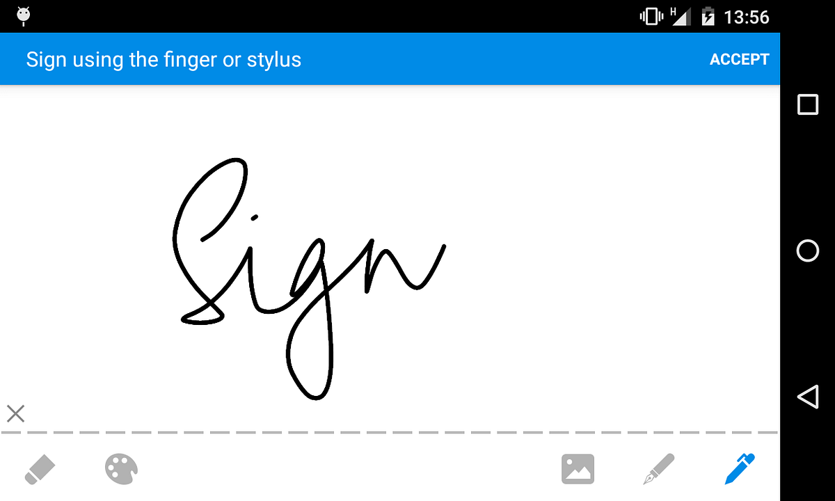 The Ink Signature Pad | by SignEasy | Medium