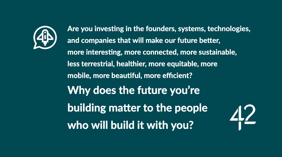 Stop Building the Future. If you’re an investor, there’s a better… | by ...