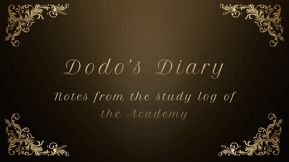 Dodo’s Diary: Quiet Hours with Iced Choco Latte - Domus Doctrinae ...
