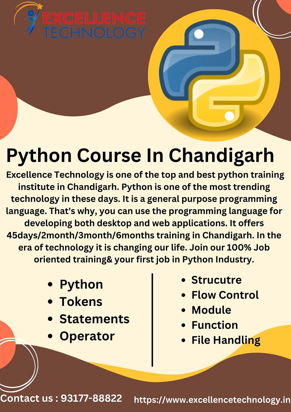 Python Course In Chandigarh. Excellence Technology is one of the top… | by Excellenceacademy ...