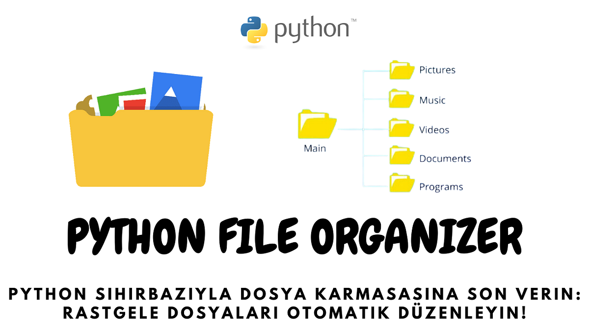 Python Sihirbazıyla Dosya Karmasasına Son Verin: Rastgele Dosyaları ...