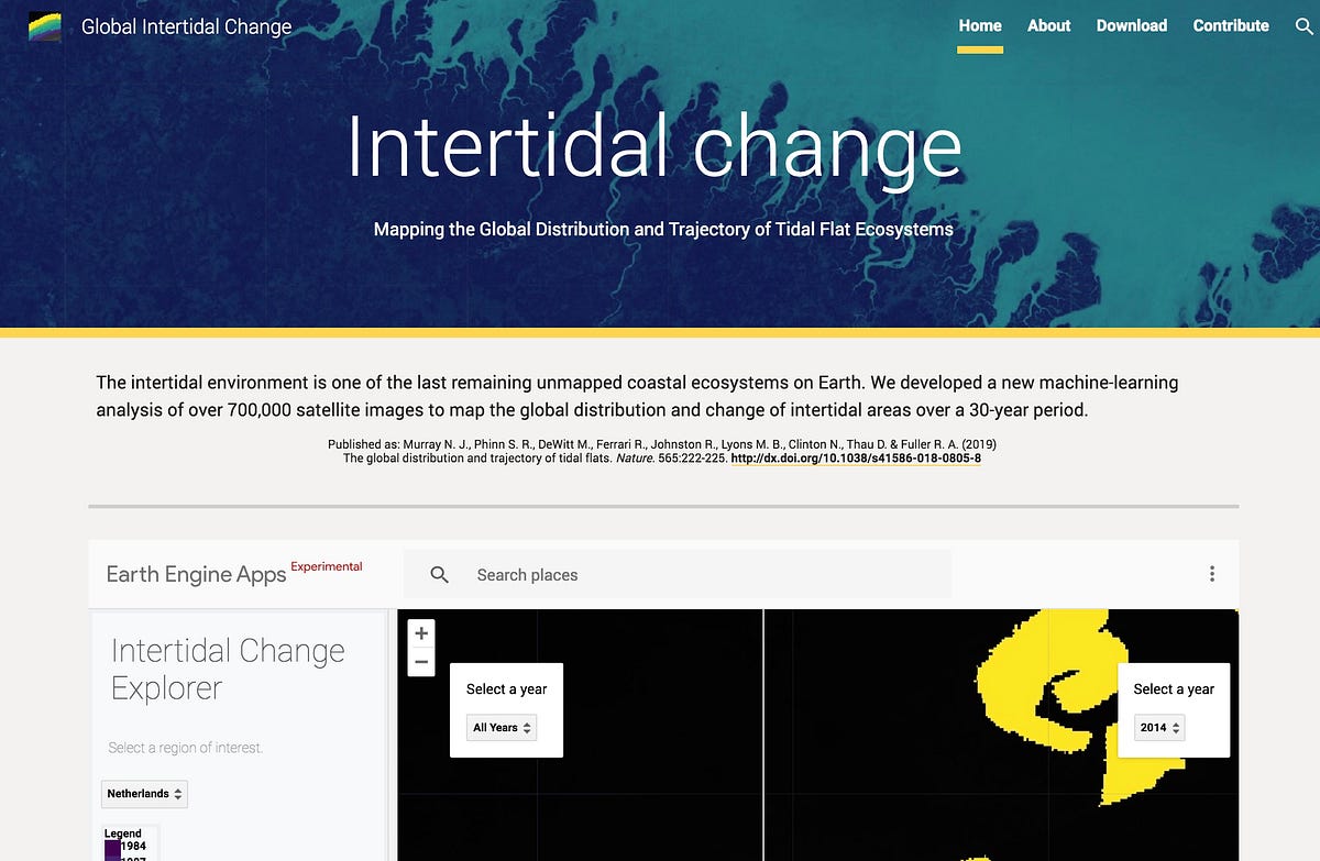 Build a polished, easy-to-find site around your Earth Engine App | by ...