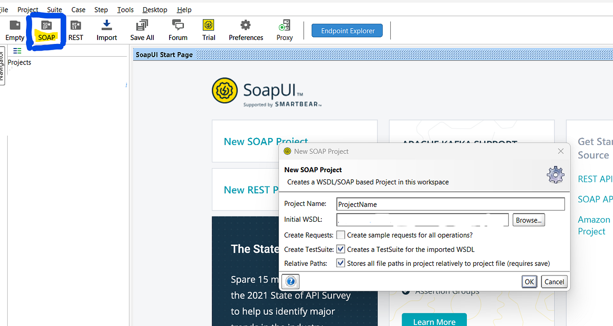 Export SoapUI to use Microcks. First of All, we go click under SOAP… | by HENRIQUEMARQUES | Medium