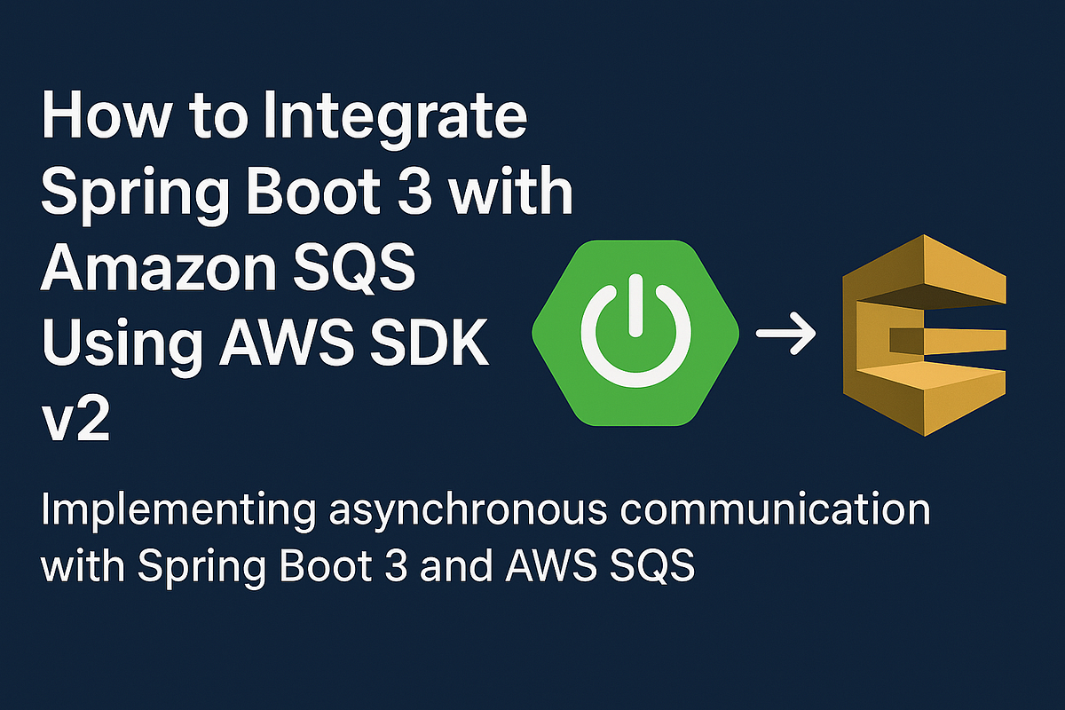 How to Integrate Spring Boot 3 with Amazon SQS Using AWS SDK v2 | by Fahim Fahad | Nov, 2025 ...