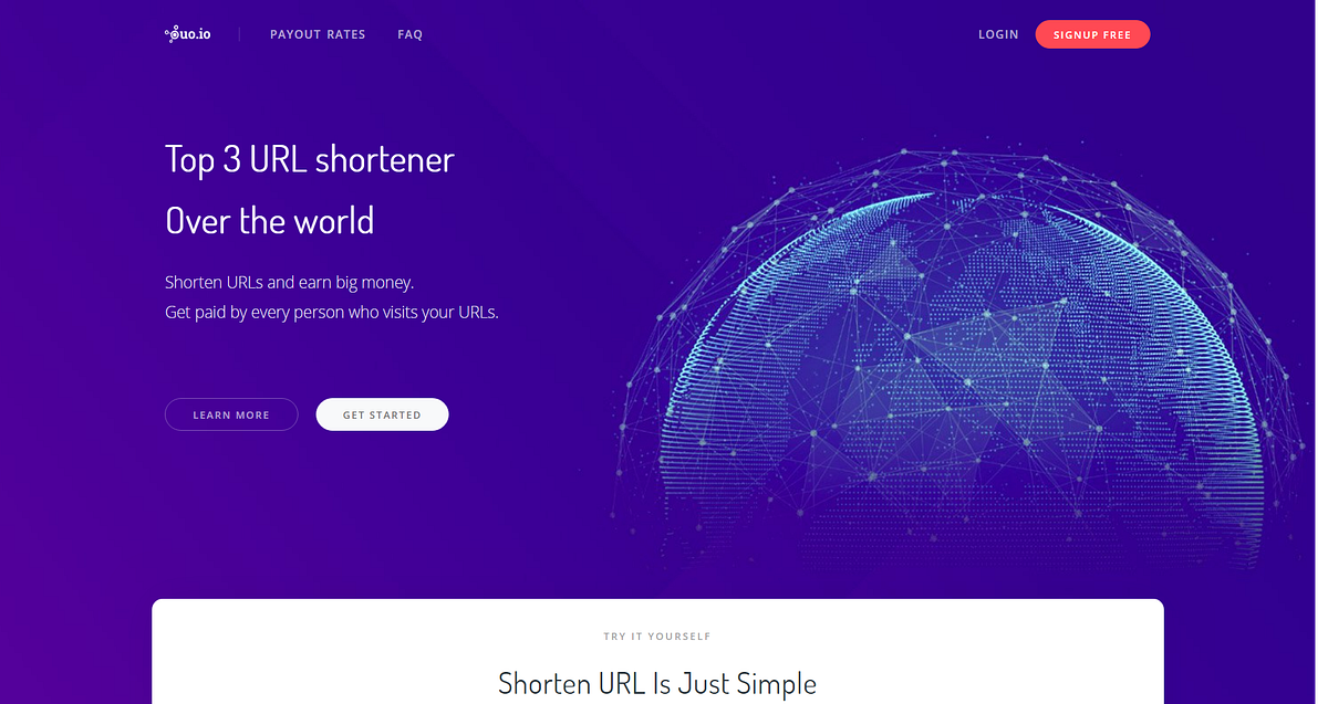 Ouo.io Clone Link Shortener Script Download | by HTML, Wordpress Ecommerce Themes, PHP Scripts ...