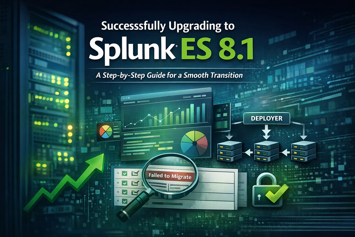 Upgrading Splunk ES from 7.x to 8.1.1 — Our Journey and Lessons Learned ...