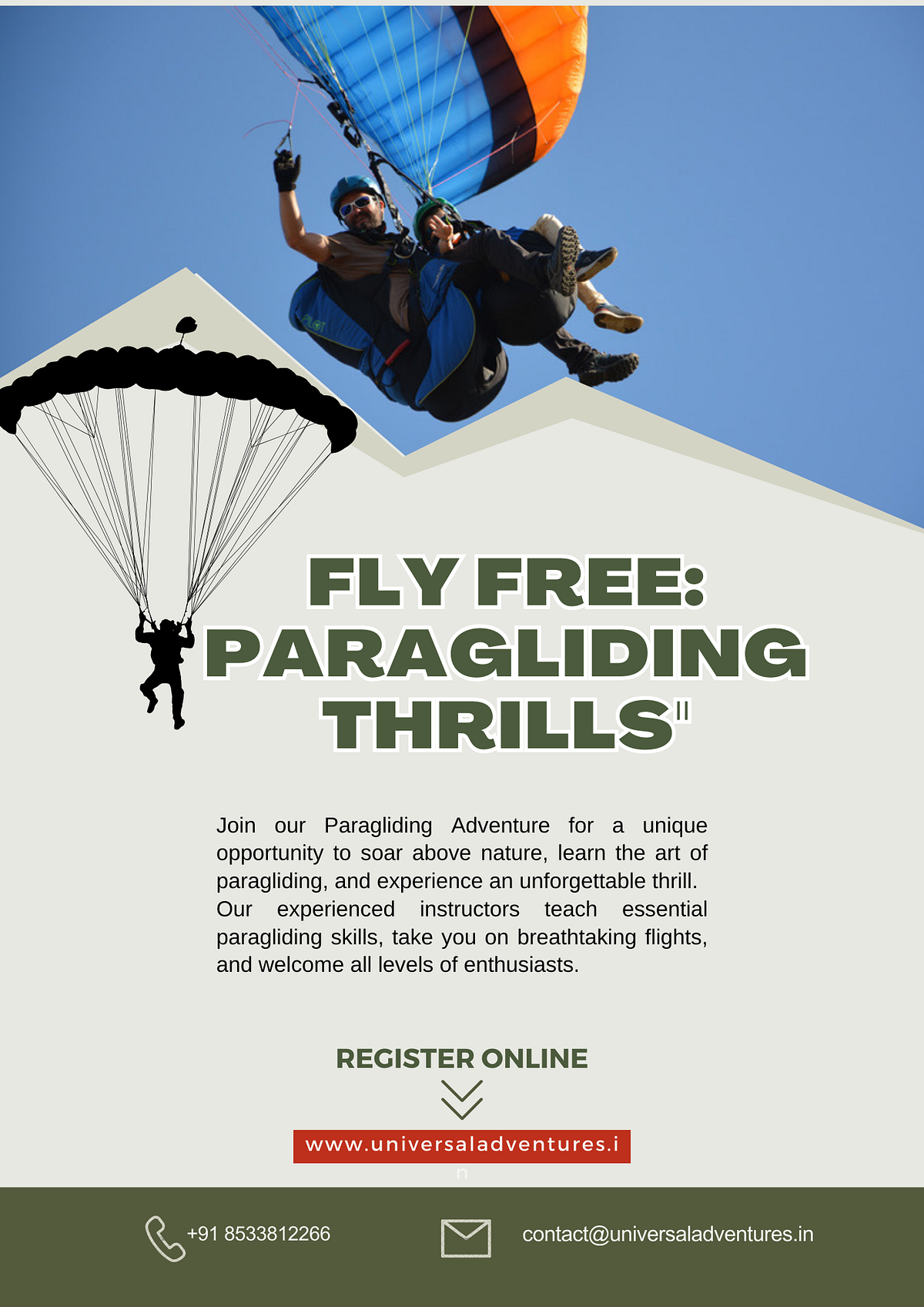 Choosing Your Flight Path: Tandem vs. Solo Paragliding in Nainital | by ...