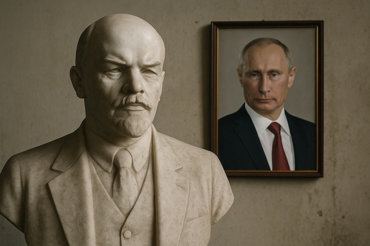 🧠 The Idol Substitution: How Putin Replaced Lenin in the Russian Mind ...