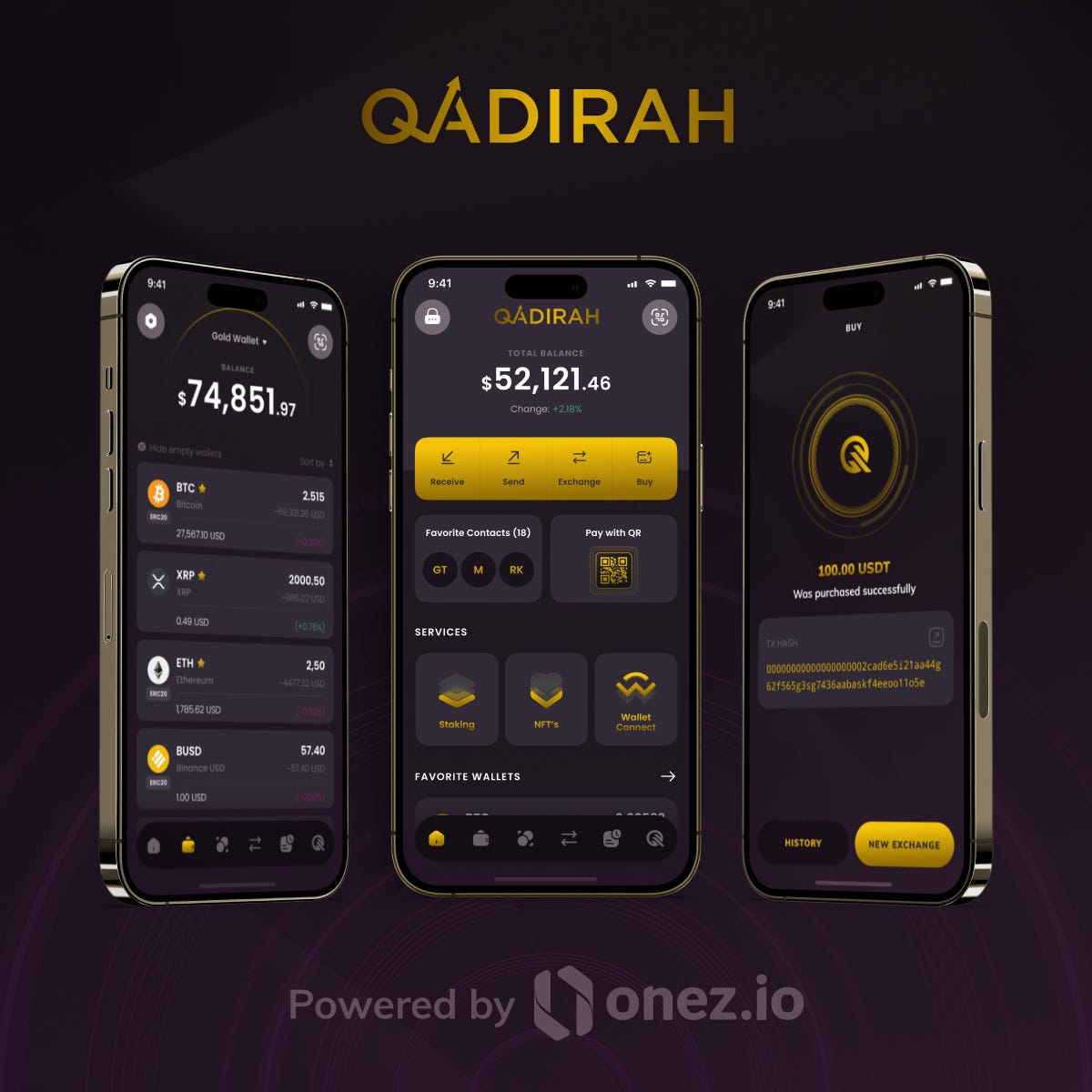 Case Study: Qadirah’s White Label Crypto Wallet by Onez | by Onez — hassle-free web3 ecosystem ...