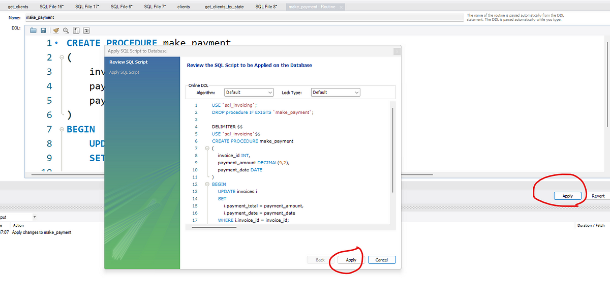 Mysql 廣東話課程 Stored Procedures Parameter Validation It 阿杰 Medium