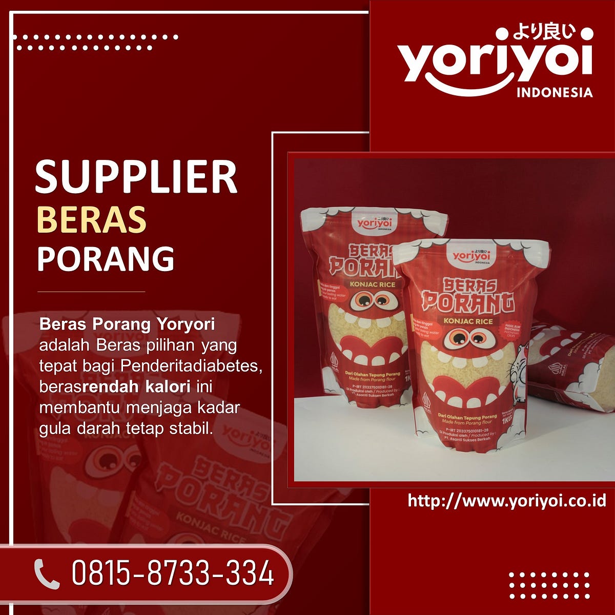 Agen Beras Shirataki Yoriyoi Tangerang (Hub 0815–8733–334) | by clalista | Jul, 2024 | Medium