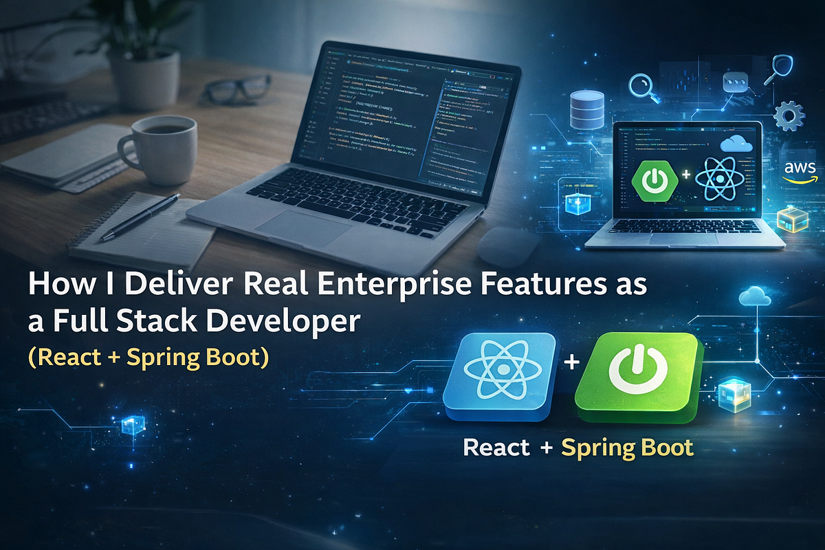 How I Built a Real Enterprise App Using React and Spring Boot ...