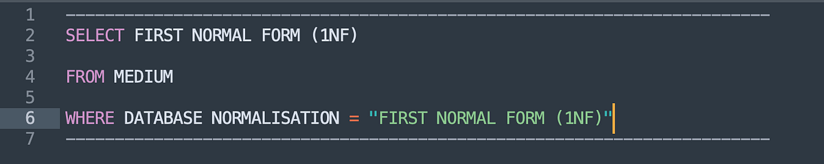 Mastering Database Design: A Comprehensive Guide to First Normal Form (1NF) | by Sebastine Amede ...