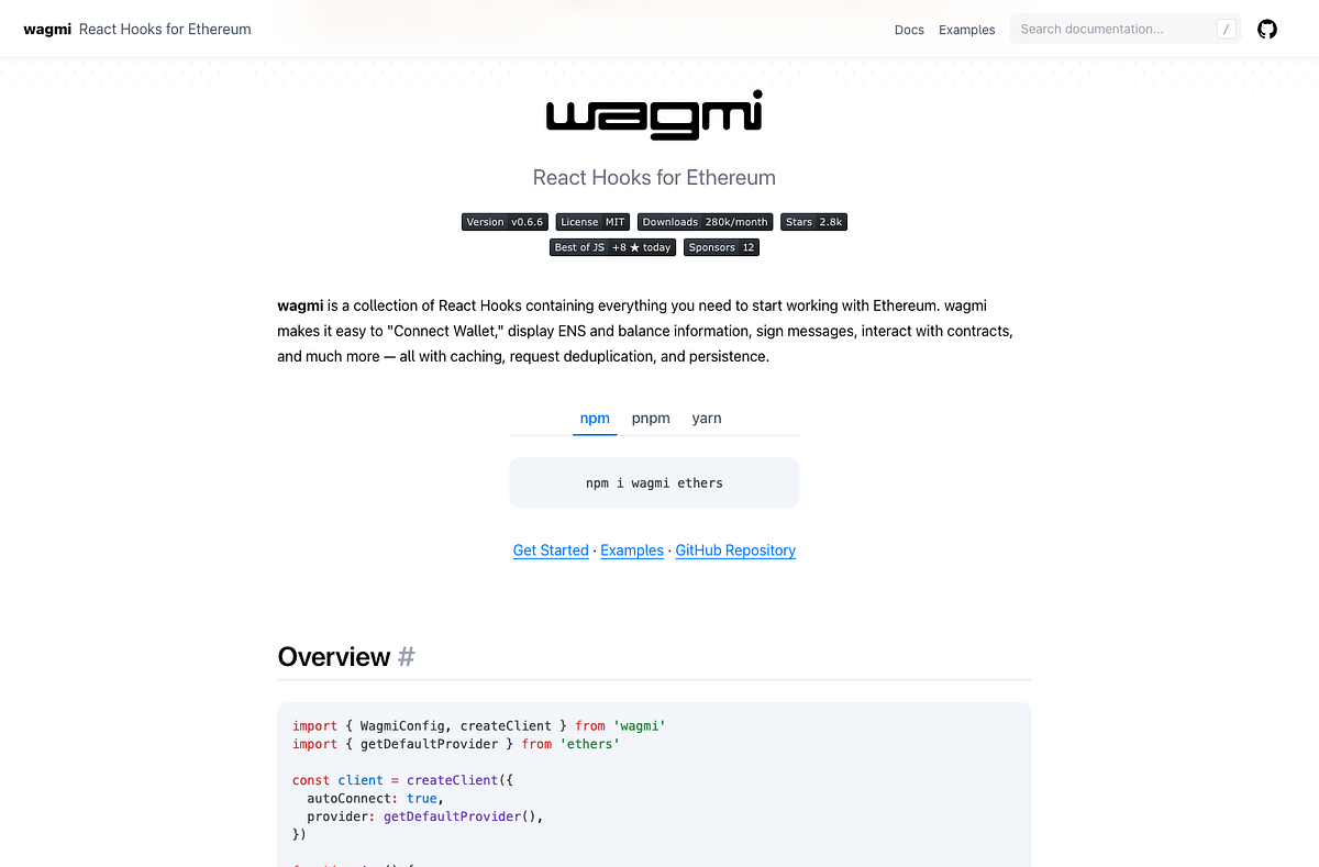 React Hooks for Web3 Ethereum Developers | by shrey vijayvargiya | Nerd For Tech | Medium