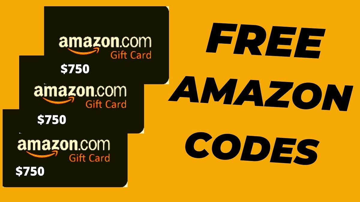 How to Get Free Amazon Gift Cards — Redeem Free Amazon Gift Card [Your ...