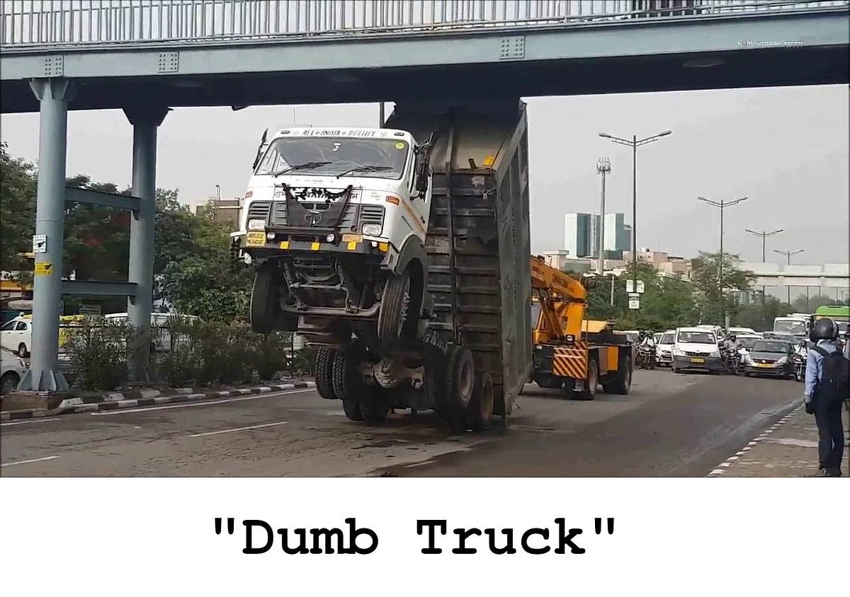 Dump Truck | by Mr.Grey | Mr.Grey’s Memes | Medium