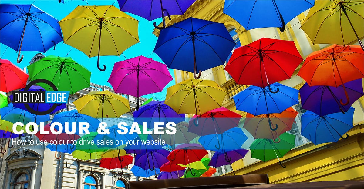 How to use colour to drive sales on your website | by Digitaledge | Medium